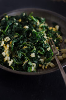 Buttered Spinach - Nourished Kitchen