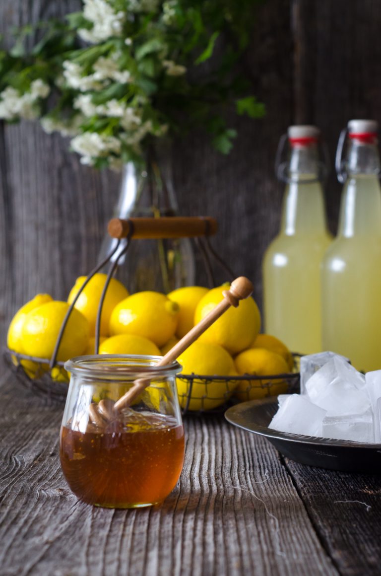 Naturally Fermented, Probiotic Honey Lemonade Soda - Nourished Kitchen