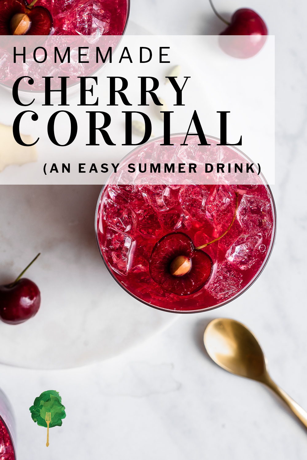 How to Make Cherry Cordial for Summer - Nourished Kitchen