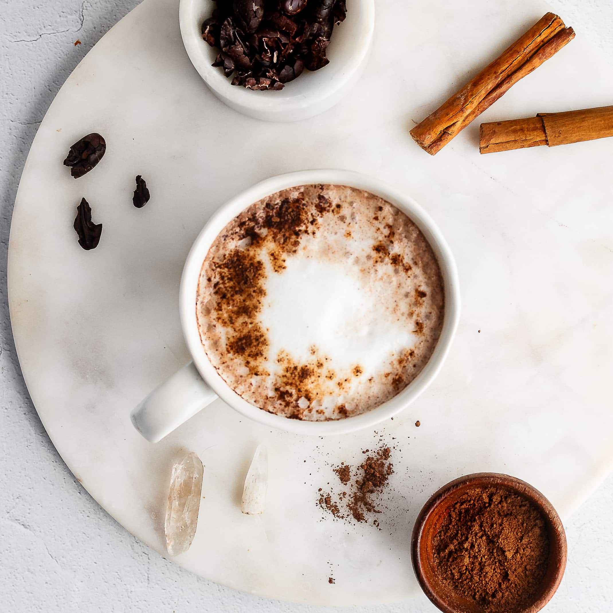 Chocolate Tea Latté Recipe - Nourished Kitchen