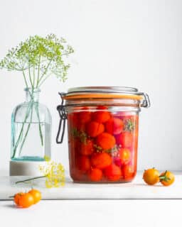 How to Make Fermented Cherry Tomatoes - Nourished Kitchen